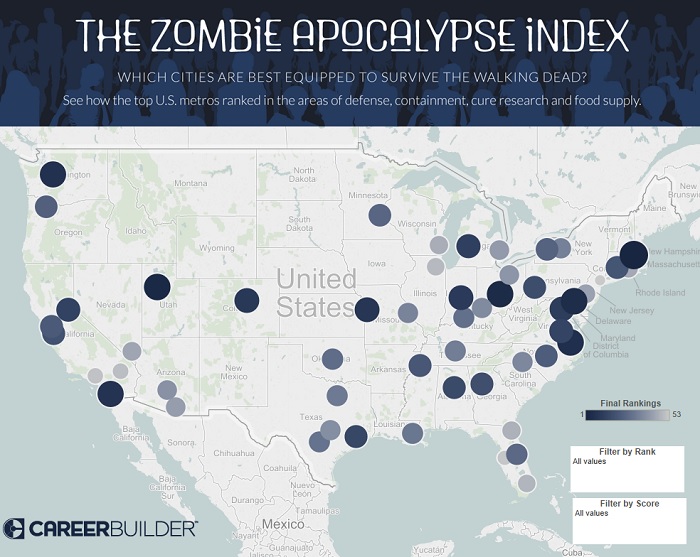When Zombies Attack, Will Your City Survive? | ERE