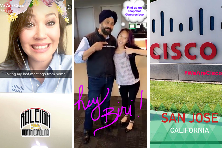 Oh Snap! Bringing the Cisco Employer Brand to Snapchat | ERE