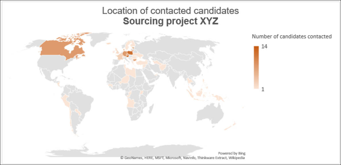 Talent Mapping: Create A Location Heat Map For Candidates | ERE